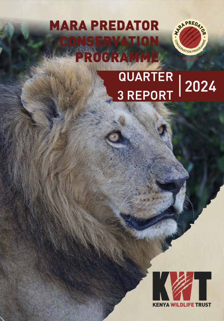 Mara Predator Conservation Programme Progress Report